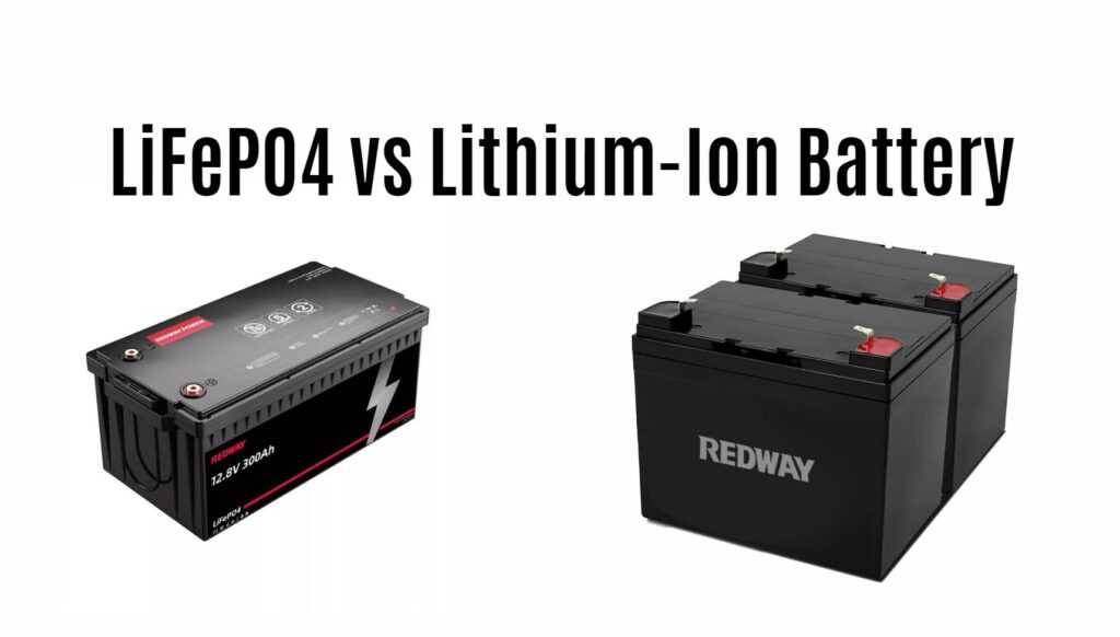 LiFePO4 vs Lithium-Ion Battery, The Ultimate Showdown