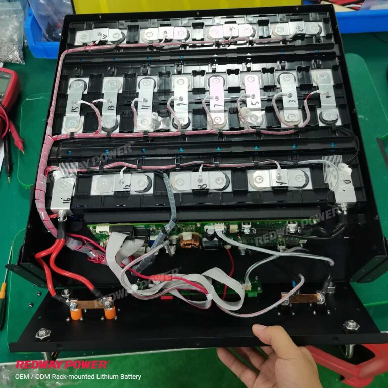 Redway's PR-LV48100-3U lithium battery module OEM wholesale