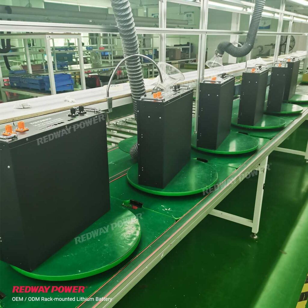 Redway's PR-LV48100-3U lithium battery module OEM wholesale