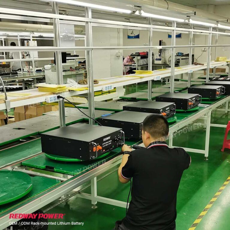 Redway's PR-LV48100-3U lithium battery module OEM wholesale