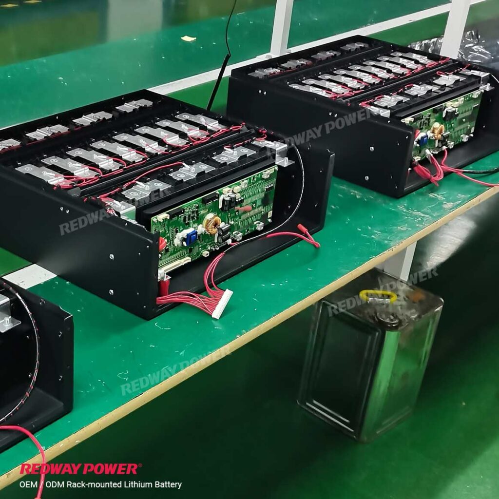Redway's PR-LV48100-3U lithium battery module OEM wholesale