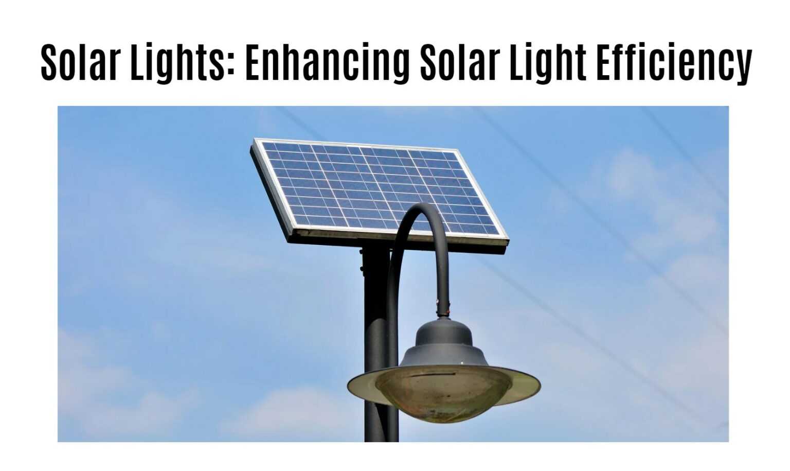 Understanding How Solar Lights Function at Night