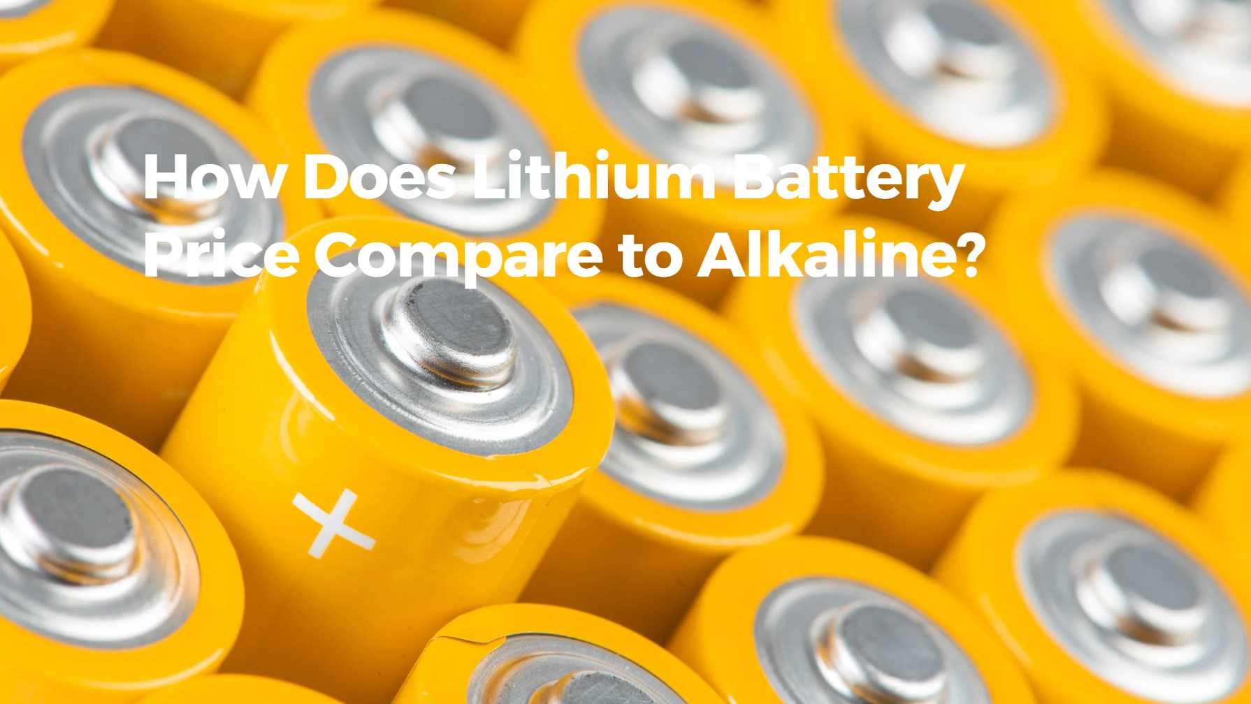 Lithium Batteries vs Alkaline Batteries: The Ultimate Guide