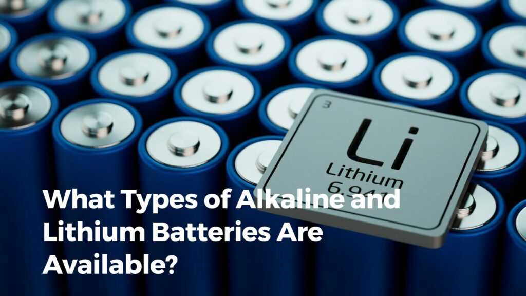 Lithium Batteries vs Alkaline Batteries: The Ultimate Guide
