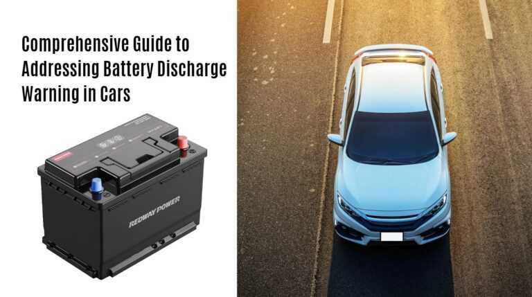 Battery discharge warning - why is it on and how to fix it?