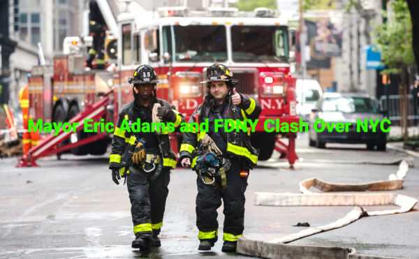 Mayor Eric Adams and FDNY Clash Over NYC Migrant Shelter Safety Measures