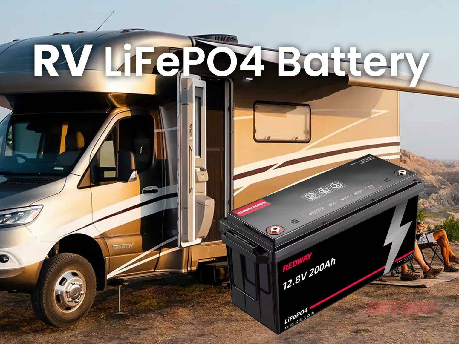 How to Charge A Lithium LiFePO4 Battery for RVs?
