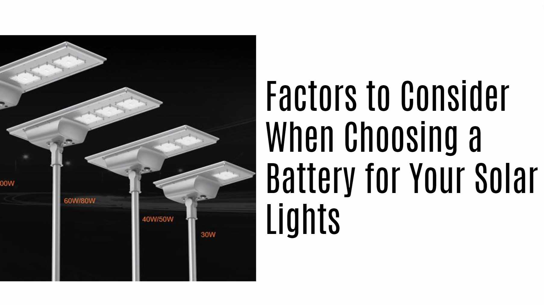 What type of battery is used in solar lights? | Redway Battery