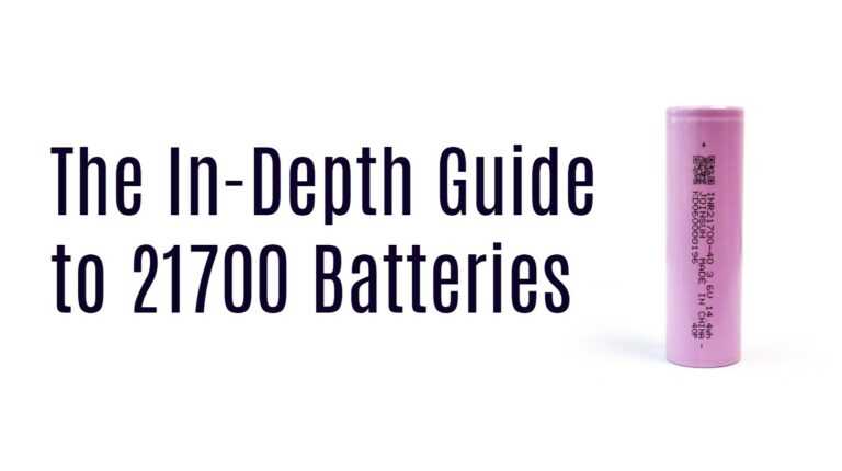 The In-Depth Guide to 21700 Batteries | Redway Tech