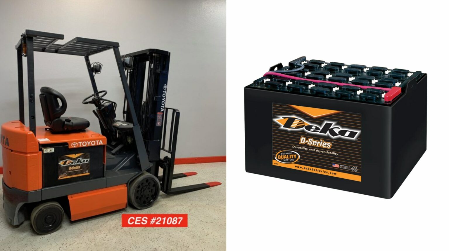 What Are the Key Features of Deka Forklift Batteries?