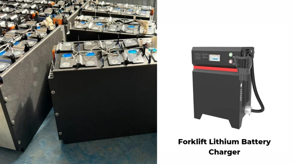 Types of Chargers for LiFePO4 Forklift Batteries | Redway Tech