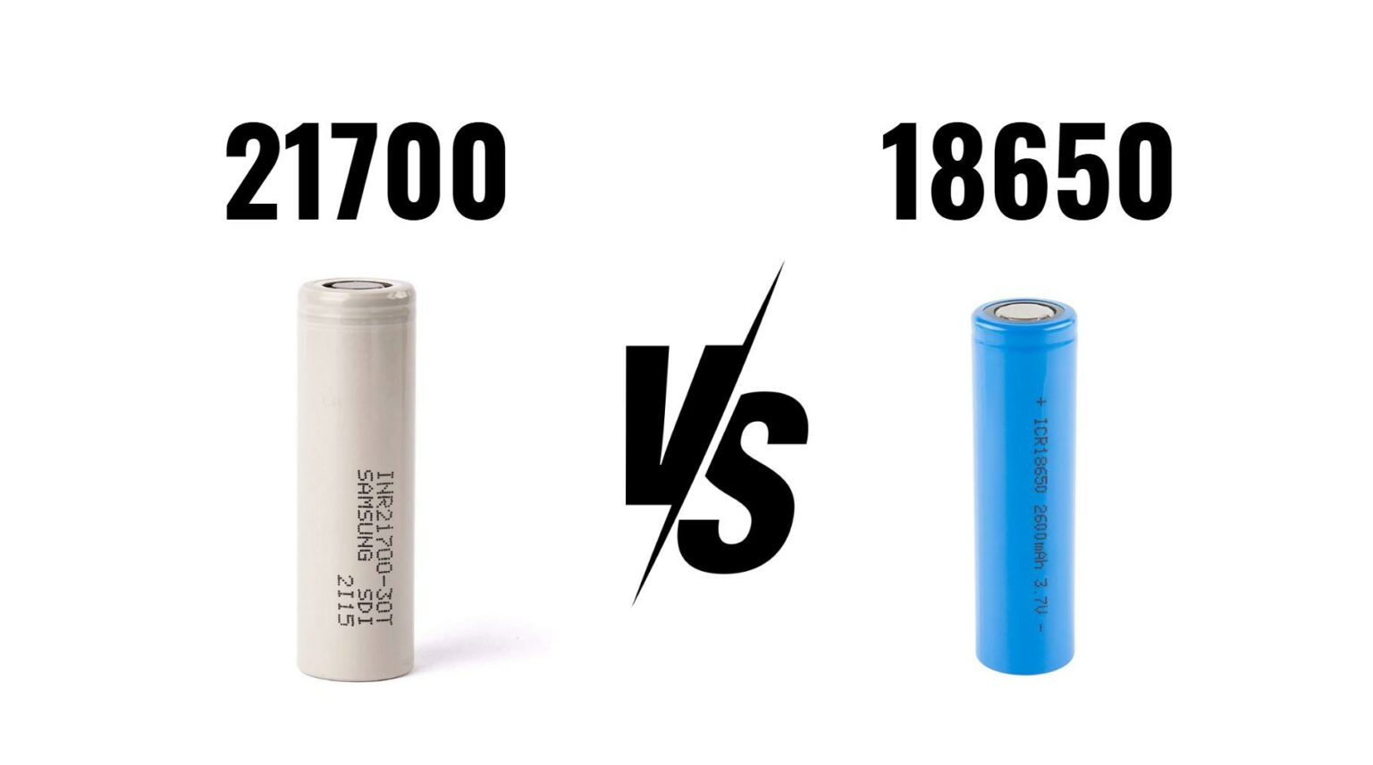 How Do 21700 Batteries Compare to 18650 Batteries? | Redway Tech