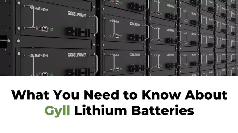 What You Need to Know About Gyll Lithium Batteries: Specifications ...